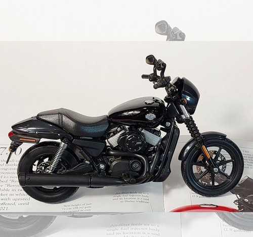 Модель Harley-Davidson 2015 street 750 Maisto 1:12