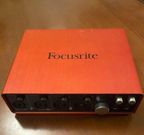 Звуковая карта focusrite 18i8 на запчасти