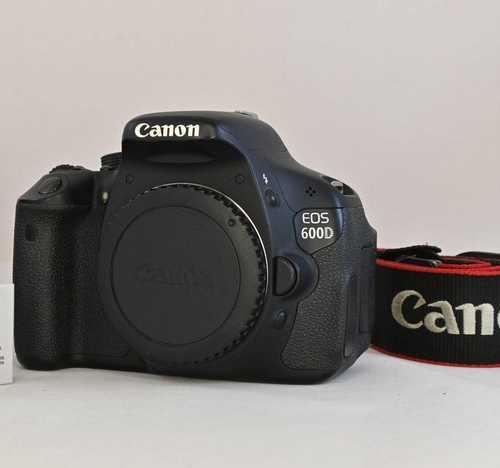 Canon EOS 600D body пробег 13400