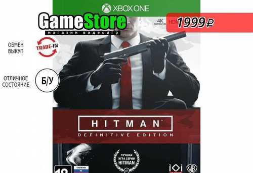 Hitman: Definitive Edition (Xbox, русские су б/у