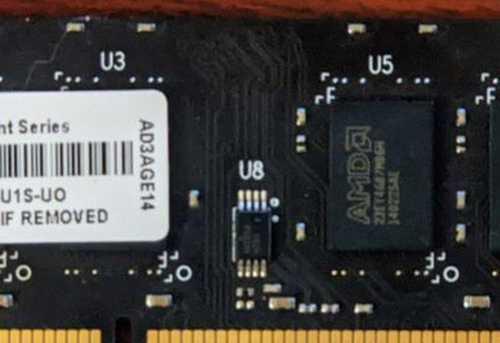 Оперативная память AMD Radeon DD3 1600MHz 4GB