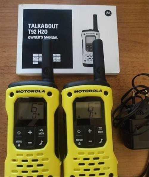 Комплект раций Motorola Talkabout T92 H20