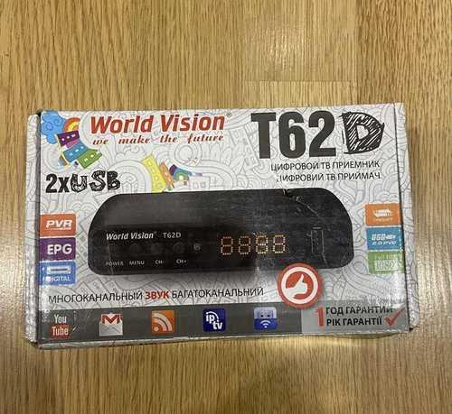 Ресивер тв приставка World Vision t62d