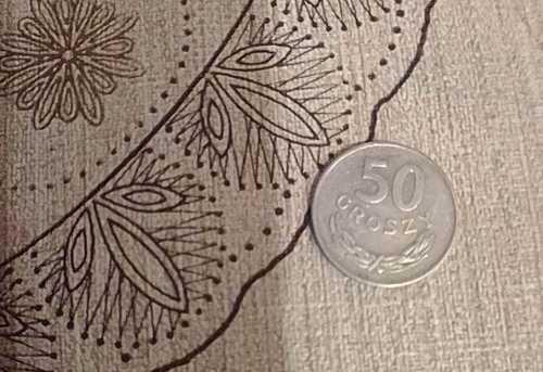 Монета 50 groszy