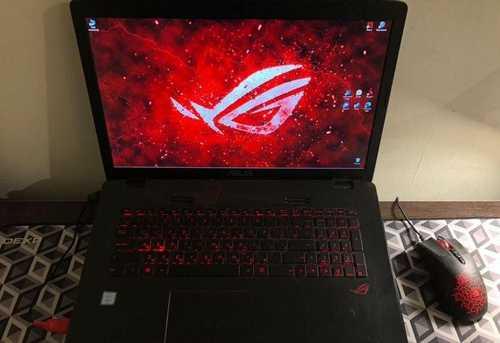 Игровой ноутбук Asus rog gl752v