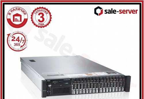Сервер dell R720 16SFF 2x E5-2640 32GB 750W