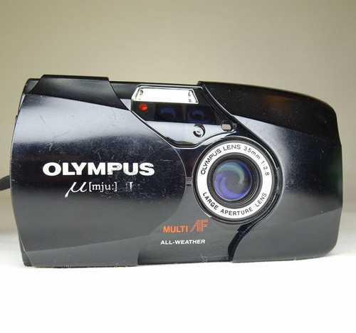 Olympus Mju ii Black проверен с пленкой