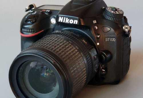 Зеркальный фотоаппарат Nikon D7100 Kit