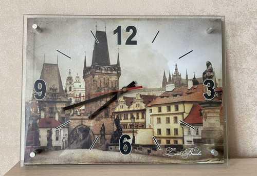 Часы настенные город Прага