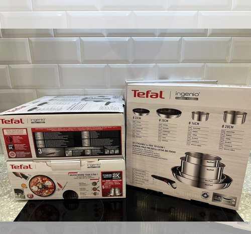 Набор посуды Tefal ingenio Emotion L897S574