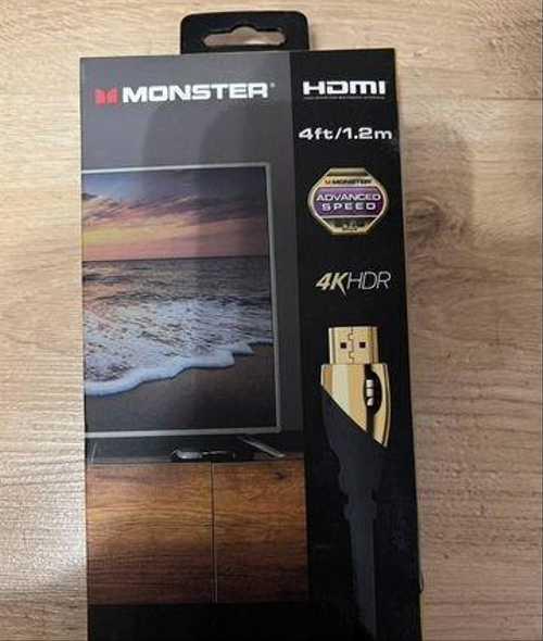 Кабель Monster UHD Gold hdmi 1.2м