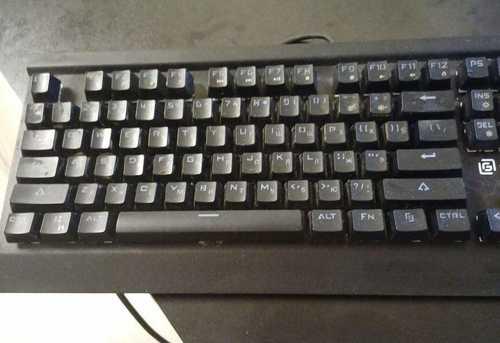 Игровая клавиатура oklik 920g iron edge