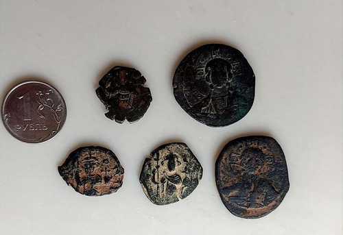 Византийские монеты, лот. Оригинал