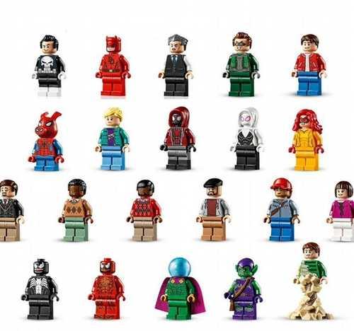 Lego минифигурки marvel super heroes марвел