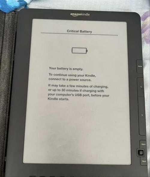 Электронная книга amazon Kindle DX