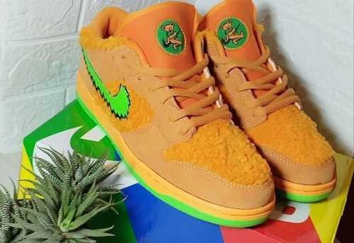 Кроссовки Grateful Dead x Nike SB Dunk Low "orange