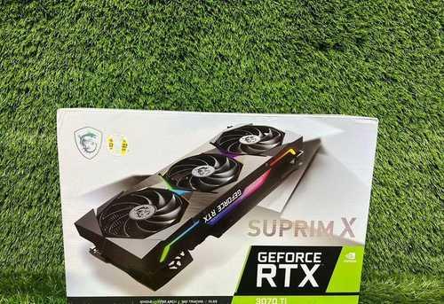 Видеокарта Msi suprim RTX 3070TI - 8gb