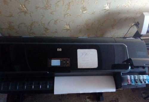 Широкоформатный принтер плотер hp