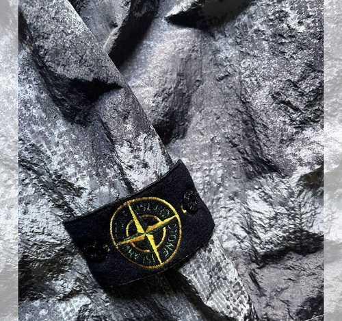 Куртка ветровка Stone island grid camo