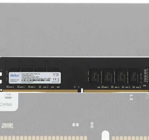 Оперативная память Netac ddr4 16gb 3200