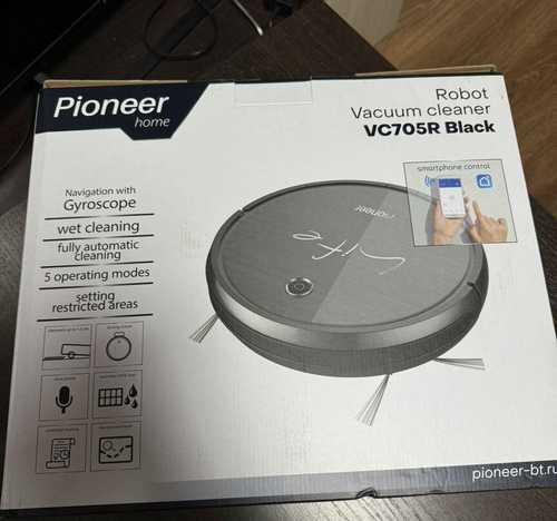 Робот пылесос pioneer vc705r