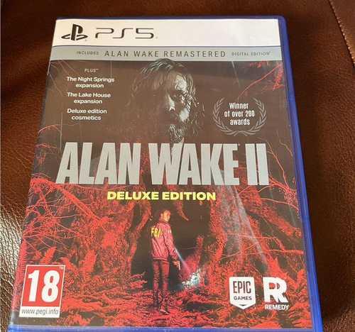 Alan Wake 2 deluxe edition ps5