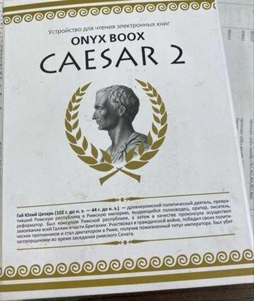 Электронная книга Onyx boox ceasar 2