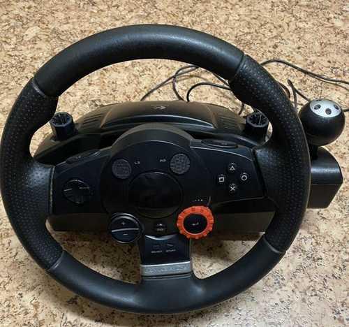 Игровой руль logitech driving force gt 900