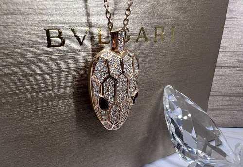 Колье Bvlgari Serpenti с рубинами и бриллиантами