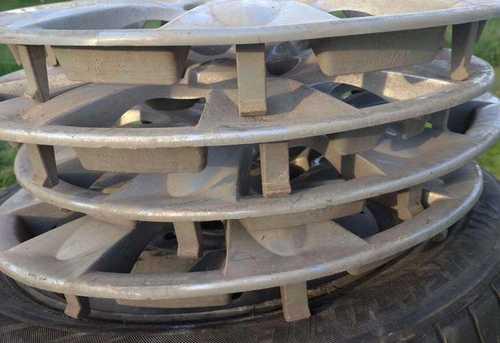 Комплект колес r14 на hyundai getz с колпаками