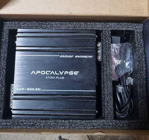 Усилитель apocalypse aap 2100.1d atom plus 800.2