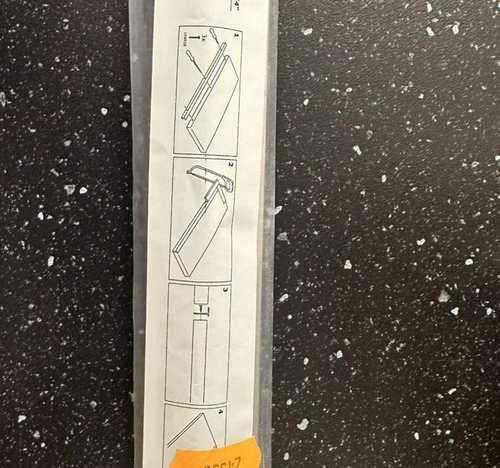 Новая столешница IKEA Сэльян с планкой Fixa