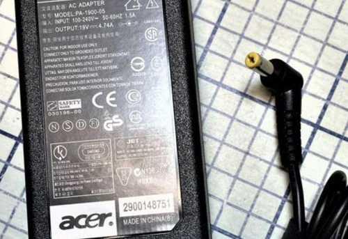 Зарядное устройство для ноутбука Acer