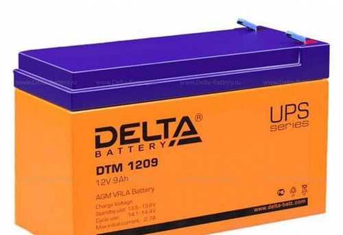 Аккумулятор delta dtm 1209