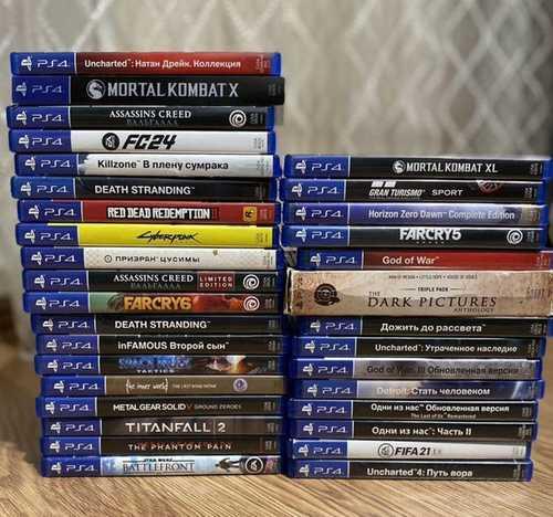 Игры на ps4 диски