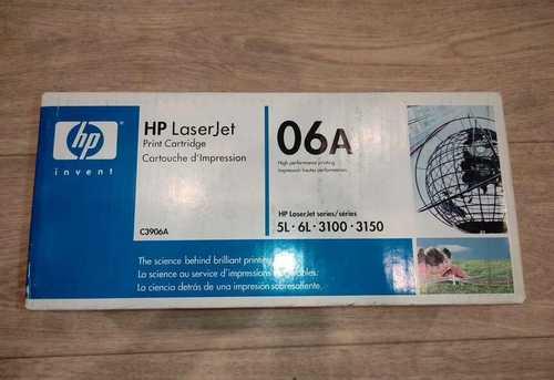 Картридж HP 3906A оригинал, новый