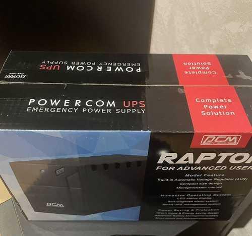 Ибп powercom raptor RTP-1000AP, 1000Ba