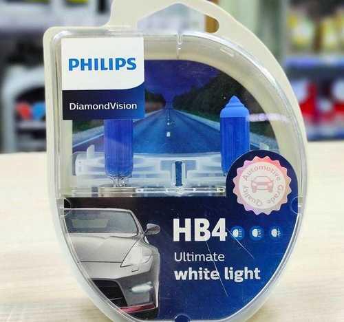 Комплект ламп Philips HB4 Diamond Vision 6000K