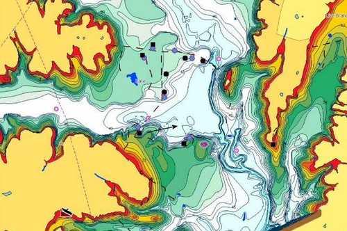 С-MAP RS-Y050 Genesis Live карта глубин Lowrance
