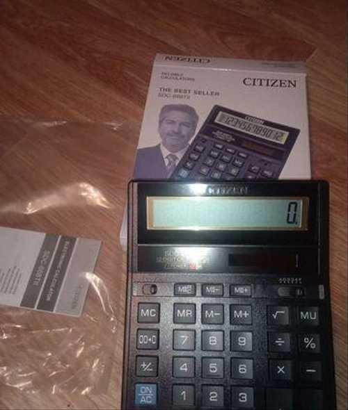 Калькулятор citizen 888 T новый