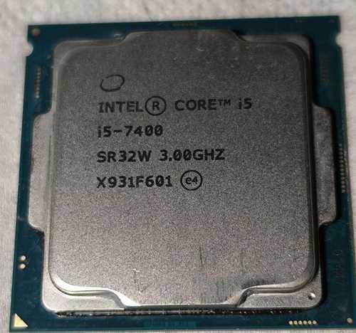 Процессор Intel Core i5 7400