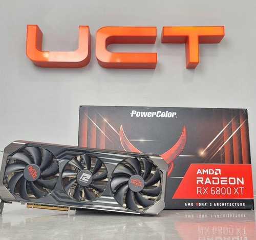 Видеокарта powercolor radeon RX 6800 XT RED devil