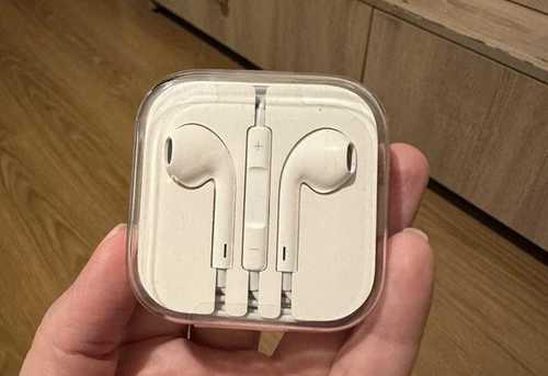 Наушники apple earpods проводные новые