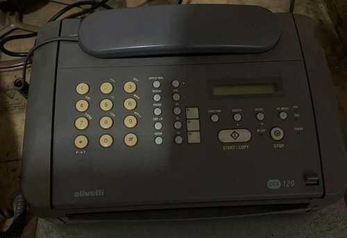 Телефон с факсом olivetti ofx 120