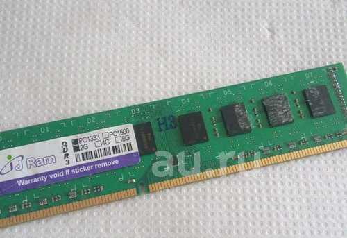 Оперативная память JRam ddr3 4gb
