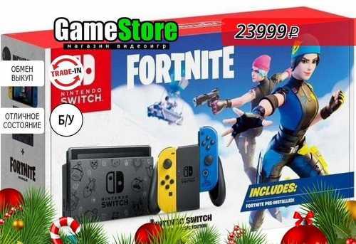 Nintendo Switch V2 5 Издание Fortnite б/у