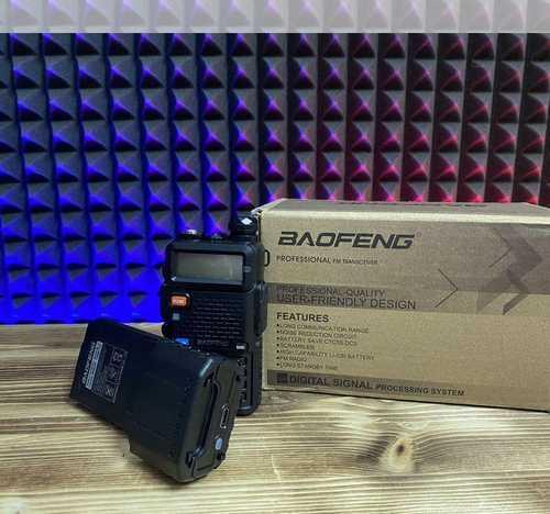 Рация Baofeng UV-5R 5W Capacity 3800mAh type-C