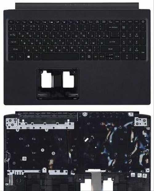 Клавиатура для Acer Aspire 7 A715-41G черная топ-п