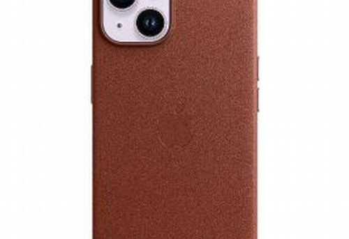 Чехол кожаный Apple iPhone 14 с MagSafe, umber