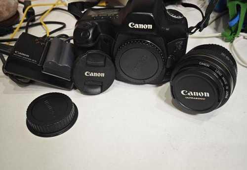 Зеркальный фотоаппарат canon eos 5D